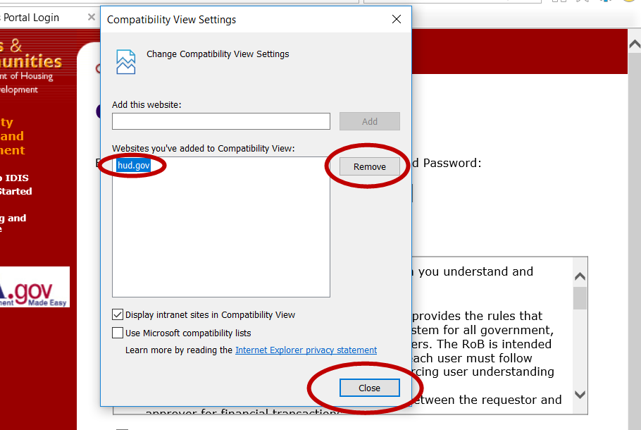 My IDIS password was just reset. I can log into IDIS on another ...